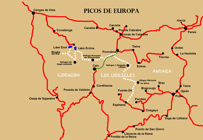 Picos de Europa Traverse 2018